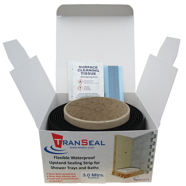 TRANSEAL Flexible Waterproof Upstand Sealing Strip - 3m | Hardware ...